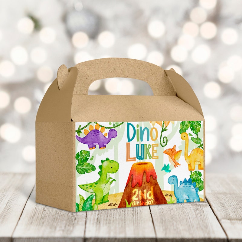 Dinosaur Labels - Etsy