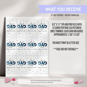 Father's Day Tag Dad Gift Tag Fathers Day Favor Tag Grandpa Gift Label ...