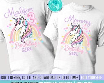 My 7th Birthday Svg Unicorn Birthday Svg Unicorn Svg - Etsy Canada