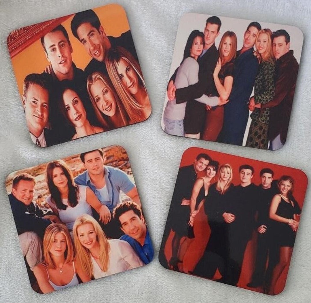 Coaster Set (4) Friends Theme - Etsy