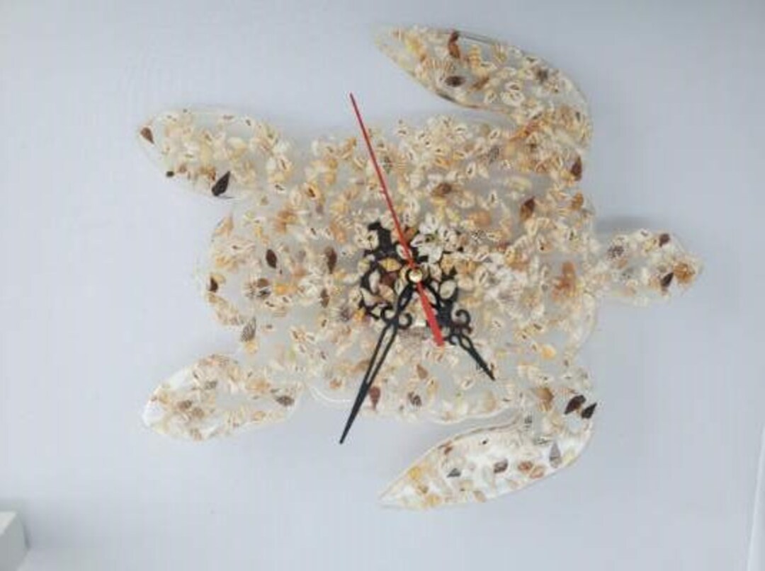 Beachy Turtle Clocks - Etsy