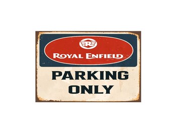 Royal enfield sign - Etsy Nederland