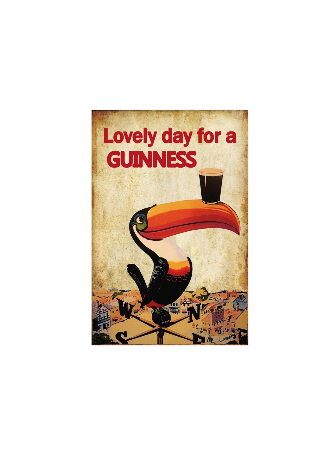 Metal Signs Lovely Day for a Guinness. Retro Funny Wall Plaque - Etsy