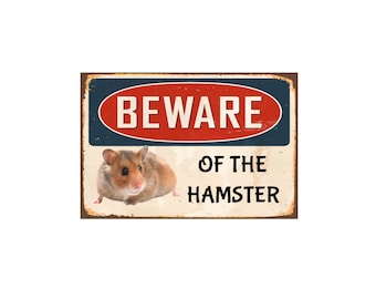 Hamster Wall Sign - Etsy UK