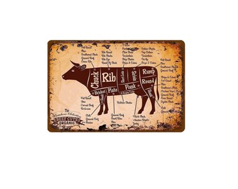 Cow Beef Signs - Etsy