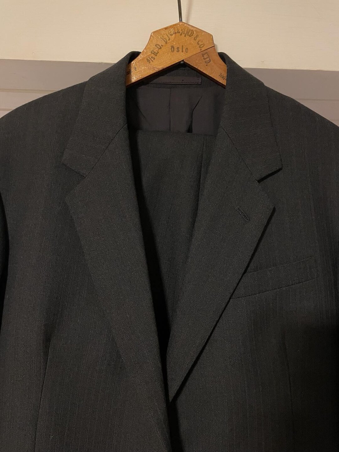 Mens Vintage Keith Jones Wool Bespoke Suit - Etsy
