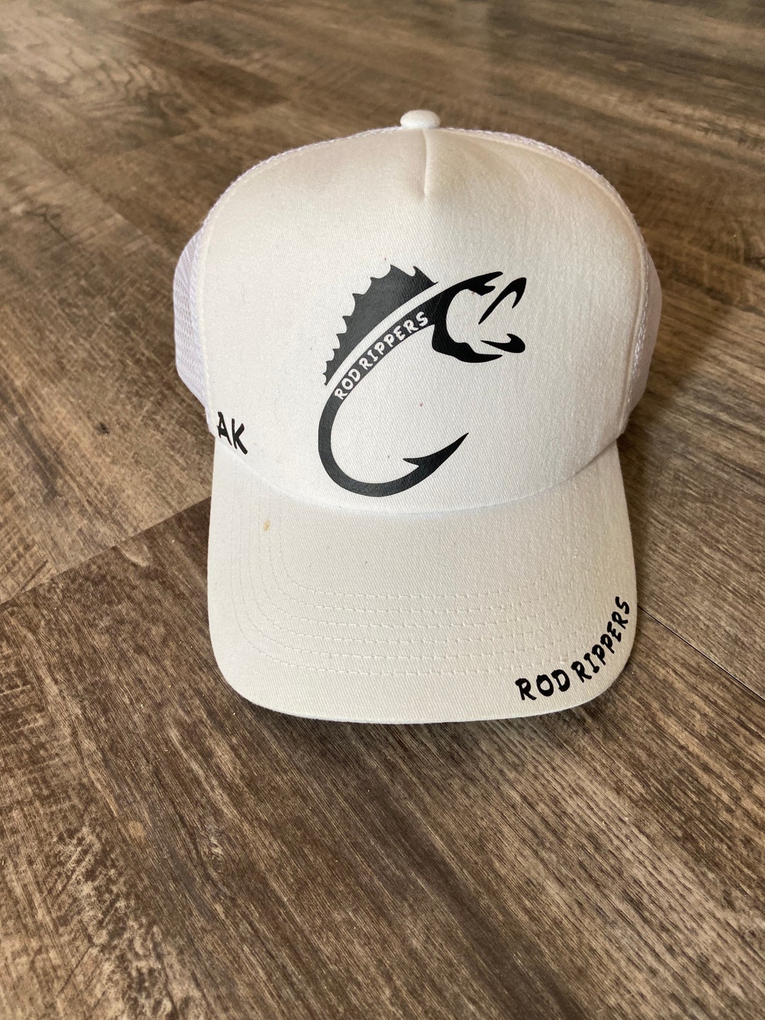 White Rod Rippers Hat - Etsy