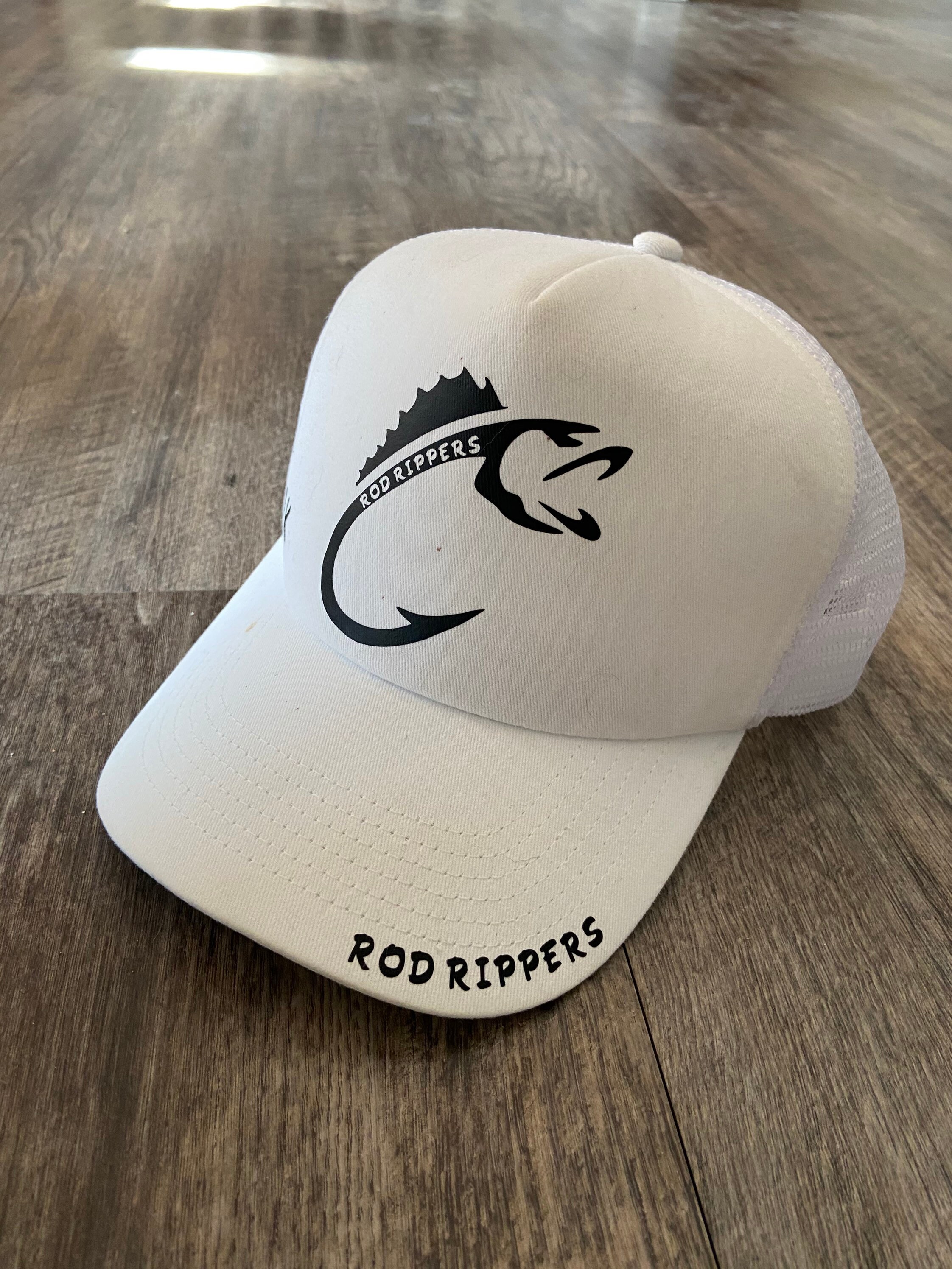 White Rod Rippers Hat - Etsy