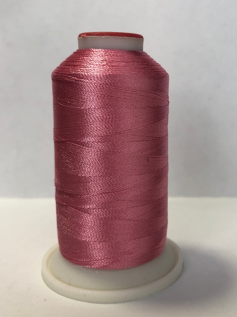 Polyester Machine Embroidery Thread 1000m Pink and Red Color - Etsy