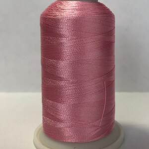 Polyester Machine Embroidery Thread 1000m Pink and Red Color - Etsy