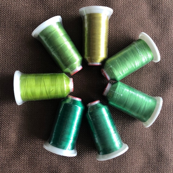 Polyester Machine Embroidery Threads 1000m/1100 Yards. | Etsy