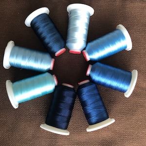 Blue thread - Etsy
