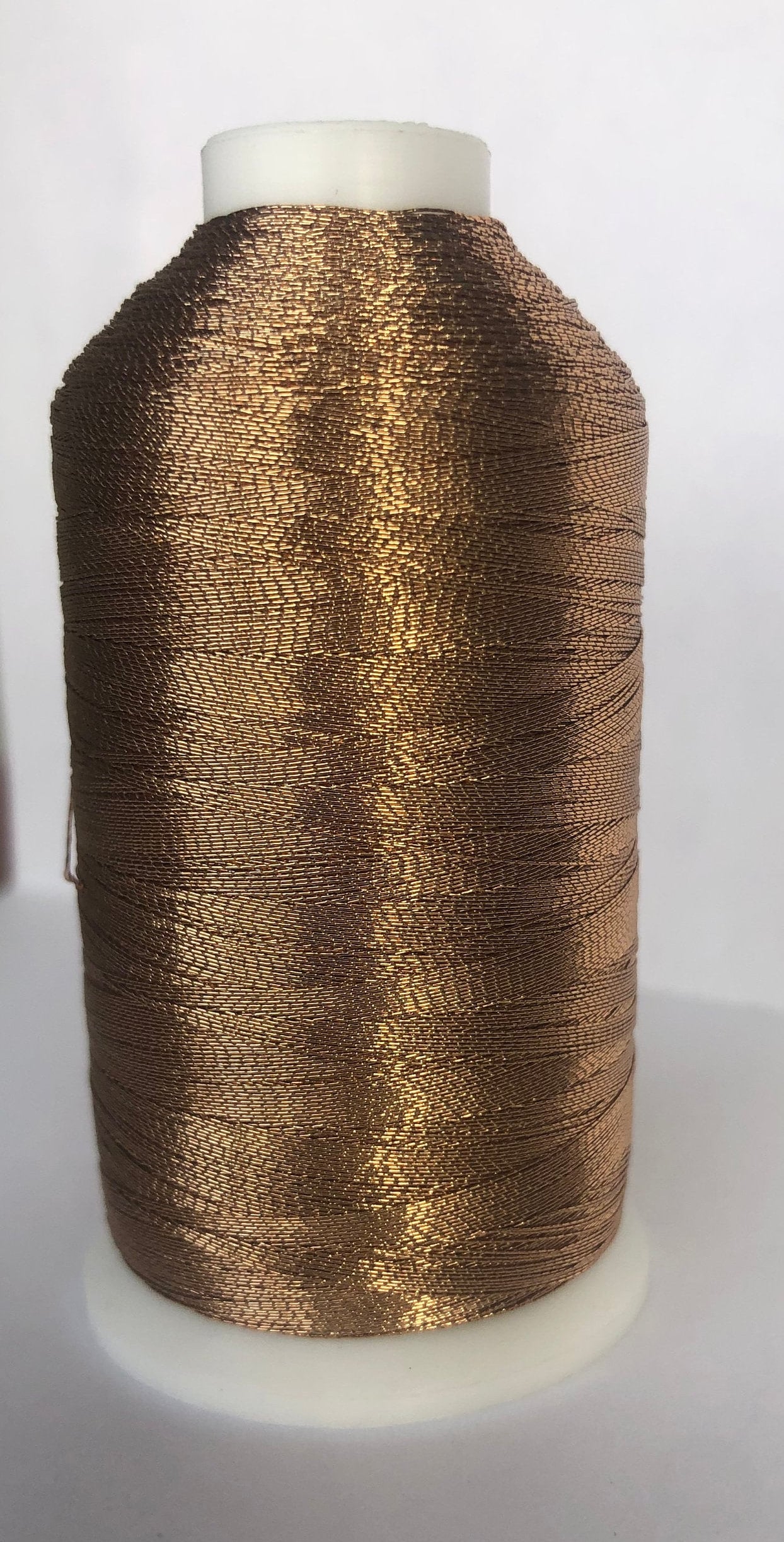 Metallic Embroidery Thread 1100 Yards (1000 Meters). Red, Green, Bronze ...