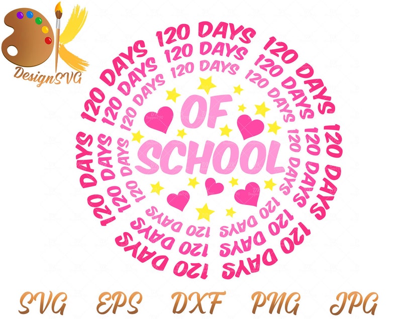 120 Days of School SVG School Girls SVG Teacher SVG Svg - Etsy