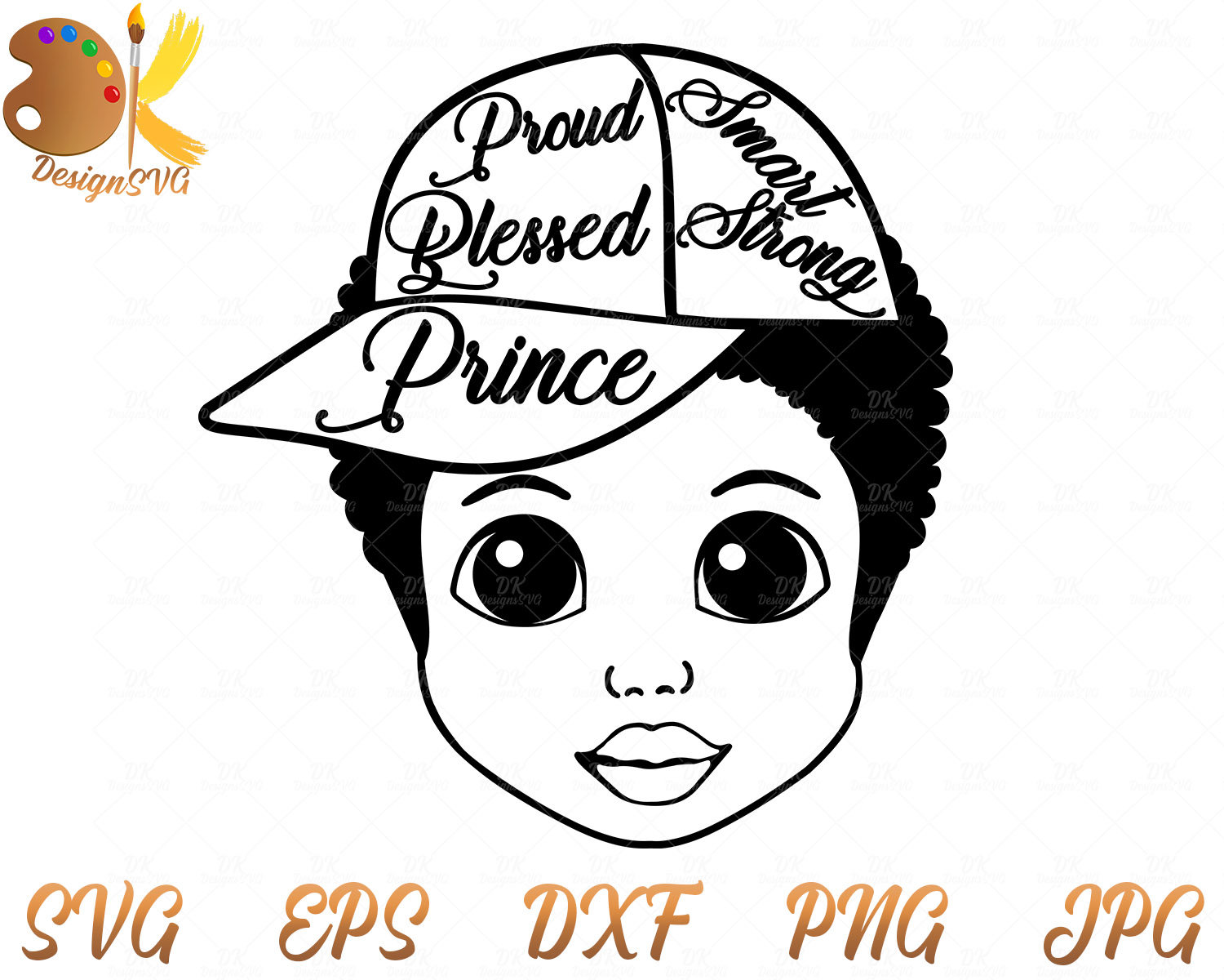 Black Boy With Words SVG Afro Boy With Cap SVG Boy - Etsy