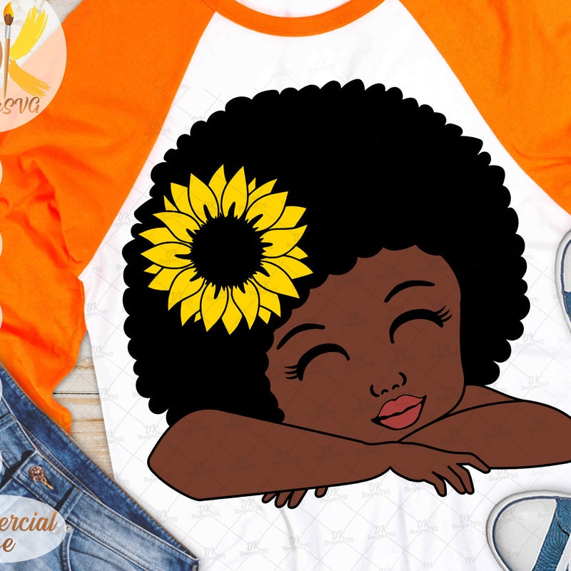 Sunflower Afro Baby - Etsy