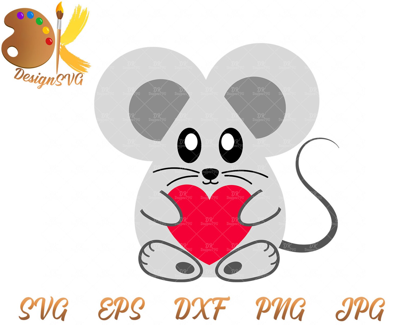 Mouse SVG | Cute Mouse SVG | Baby Animal SVG | Mouse Clipart | Cricut ...