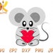 Mouse SVG | Cute Mouse SVG | Baby Animal SVG | Mouse Clipart | Cricut ...