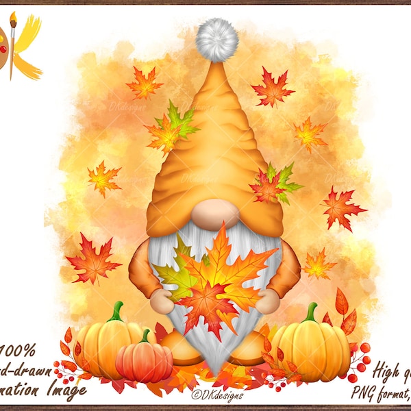 Autumn Gnome - Etsy