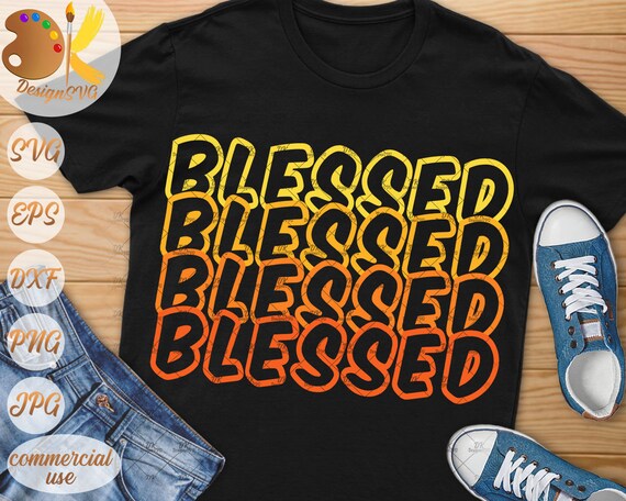 Blessed SVG Afro Woman Prayer Svg Blessed Woman Svg | Etsy