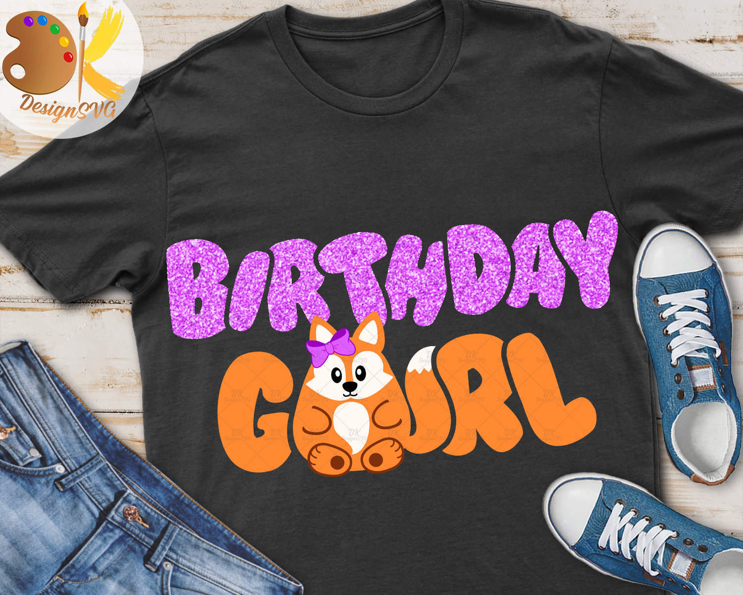 Birthday Girl SVG | Girl Fox SVG | Cute Fox Svg | Baby Animal Svg ...