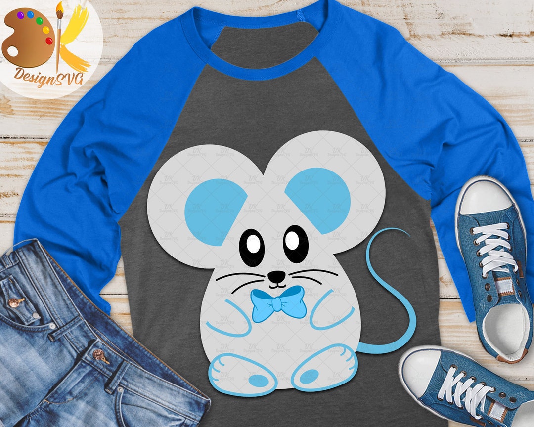 Mouse SVG | Boy Mouse SVG | Cute Mouse SVG | Baby Animal Svg | Cricut ...
