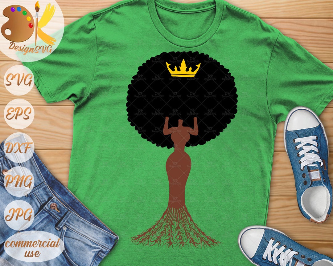 Afro Roots SVG | Black History SVG | Black Power SVG | Afro Queen Svg ...
