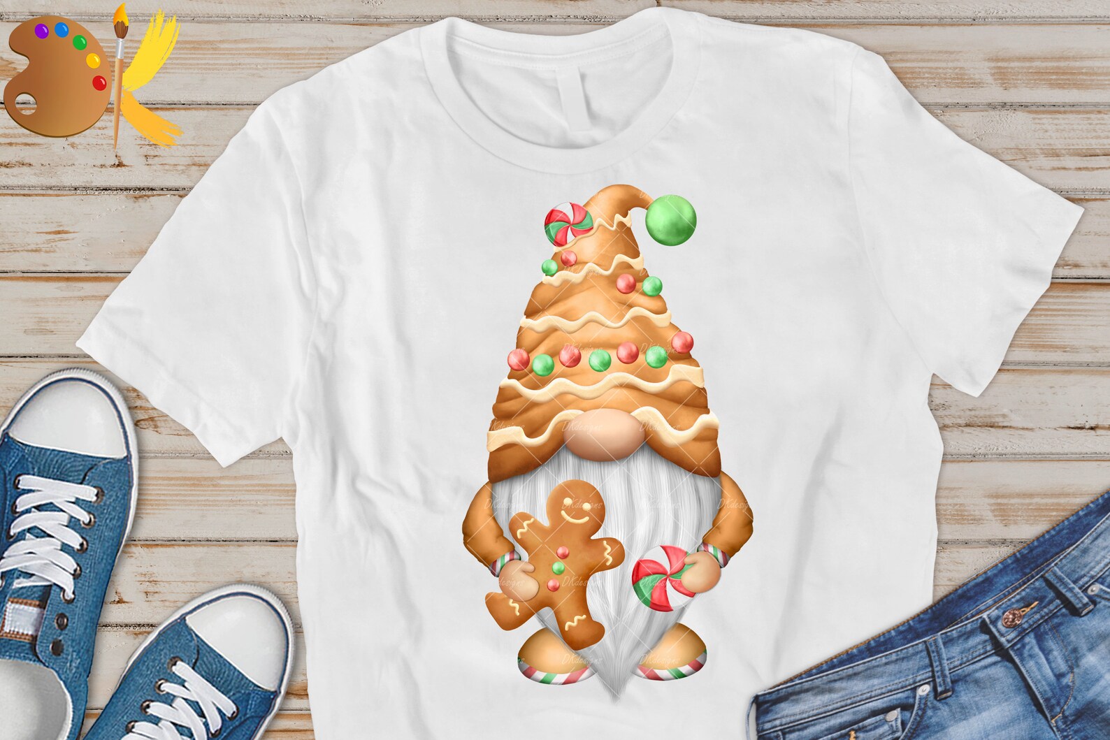 Gingerbread Gnomes Png Sublimation Christmas Gnomes Png - Etsy