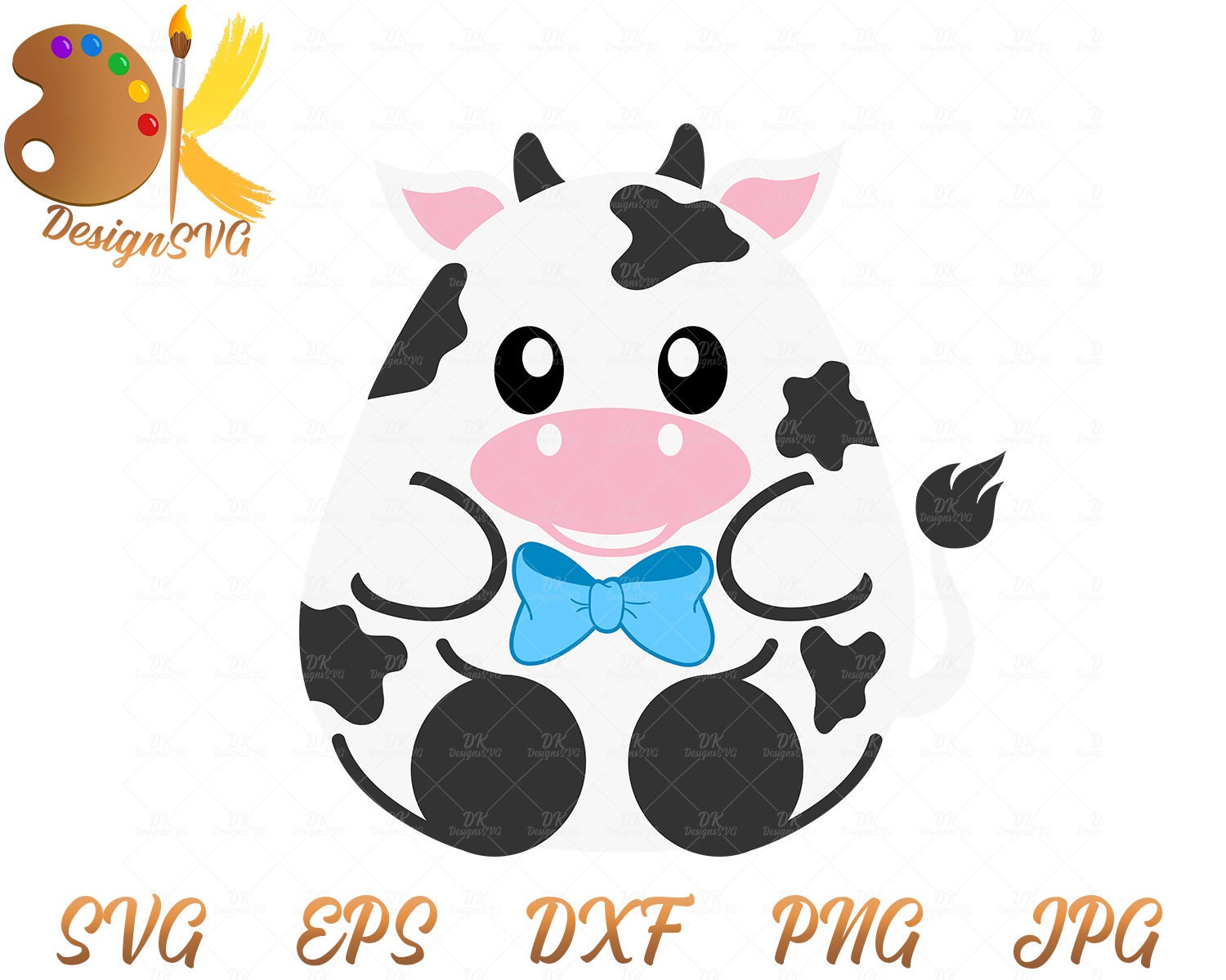 Cute Cow SVG Boy Cow Svg Baby Cow SVG Farm Animal SVG - Etsy Canada
