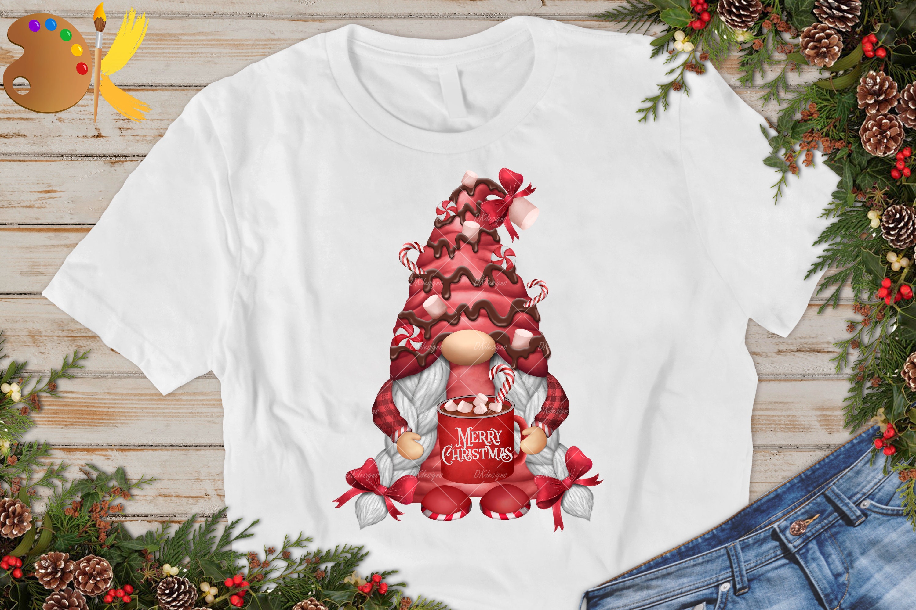 Christmas Gnomes Png Sublimation Bundle Winter Girl Gnomes - Etsy