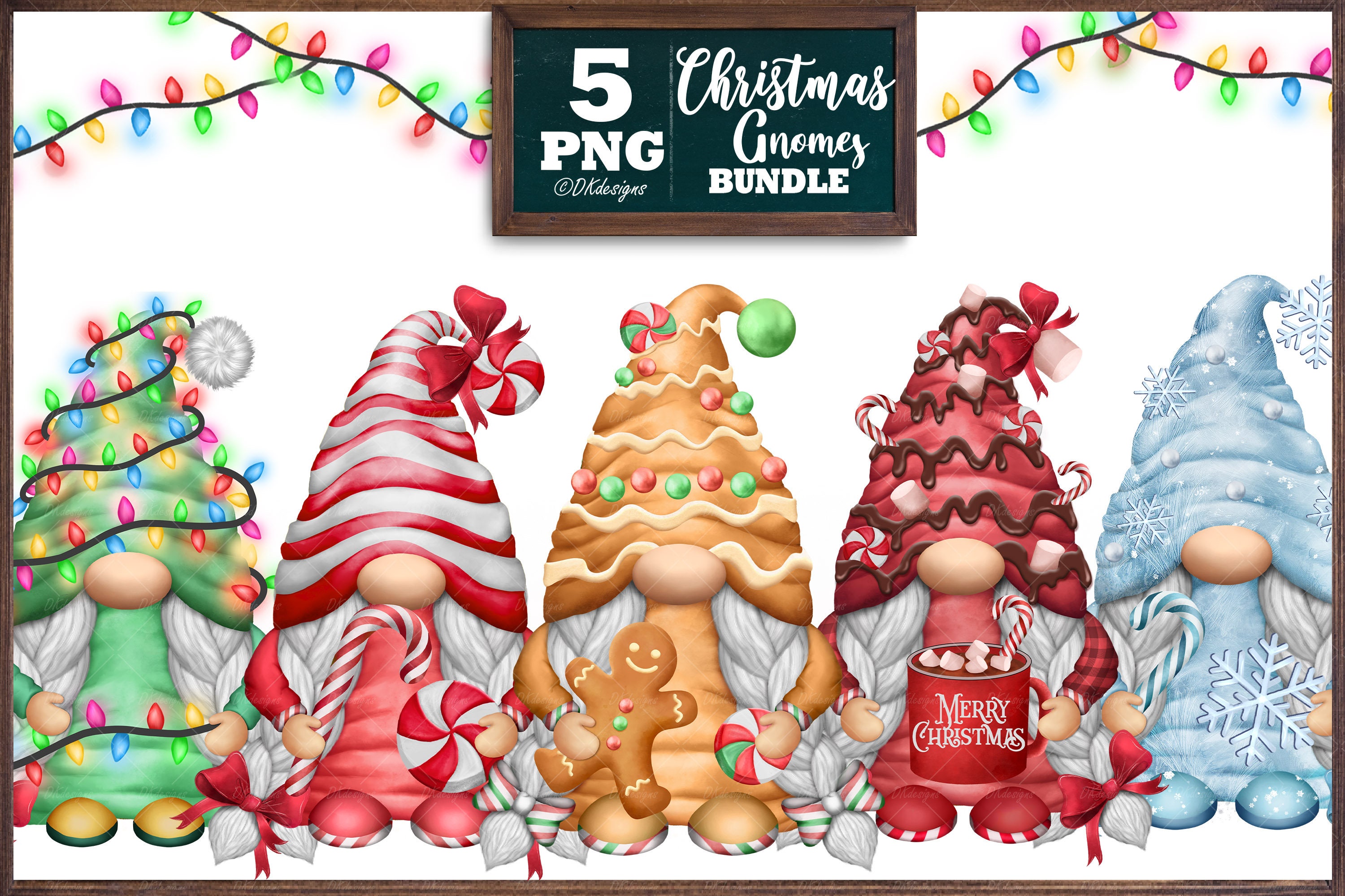 Christmas Gnomes Png Sublimation Bundle Winter Girl Gnomes - Etsy