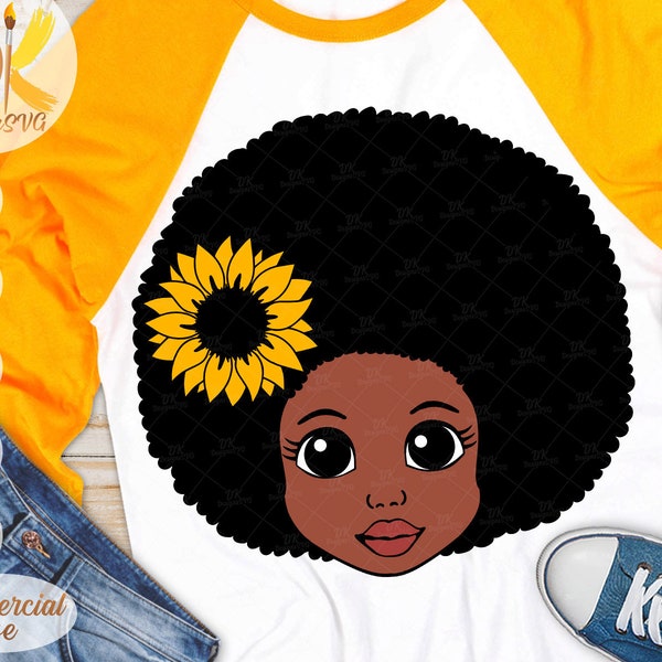 Sunflower Afro Baby - Etsy