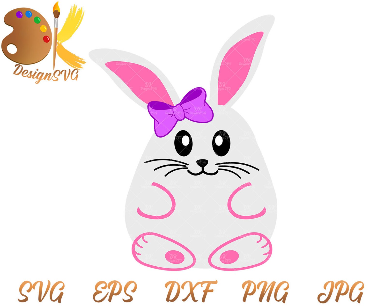 Bunny SVG Easter Bunny SVG Girl Bunny SVG Cute Bunny Svg - Etsy