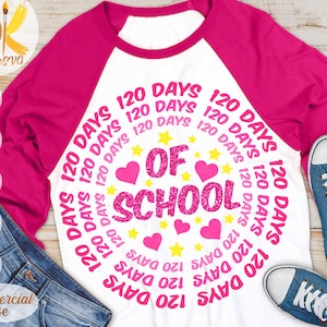 120 Days of School SVG | School Girls SVG | Teacher SVG | Svg for Girls ...