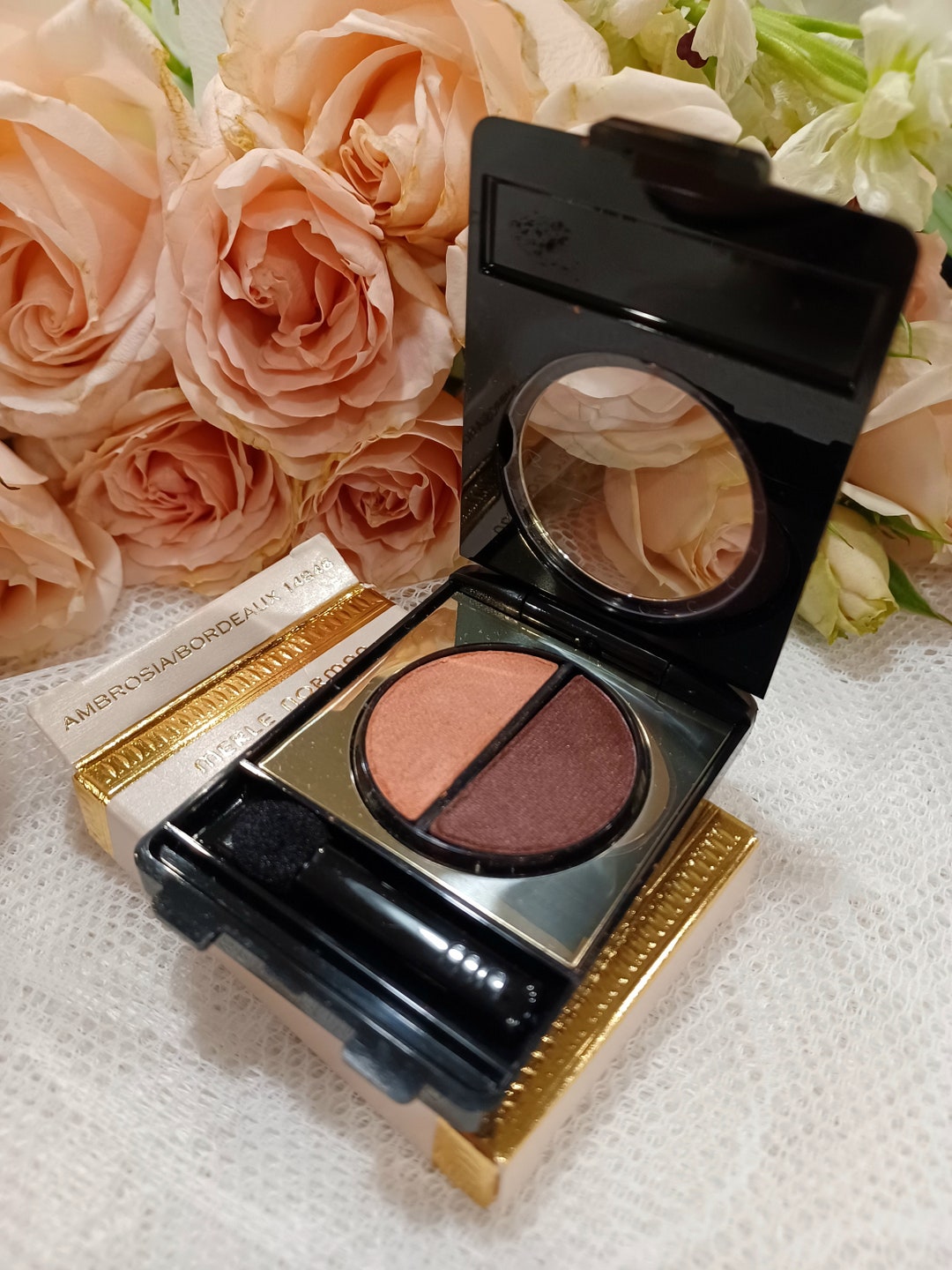 Merle Norman Cosmetics Luxiva Makeup Duo Eye Shadow Compacts 2 Shades ...