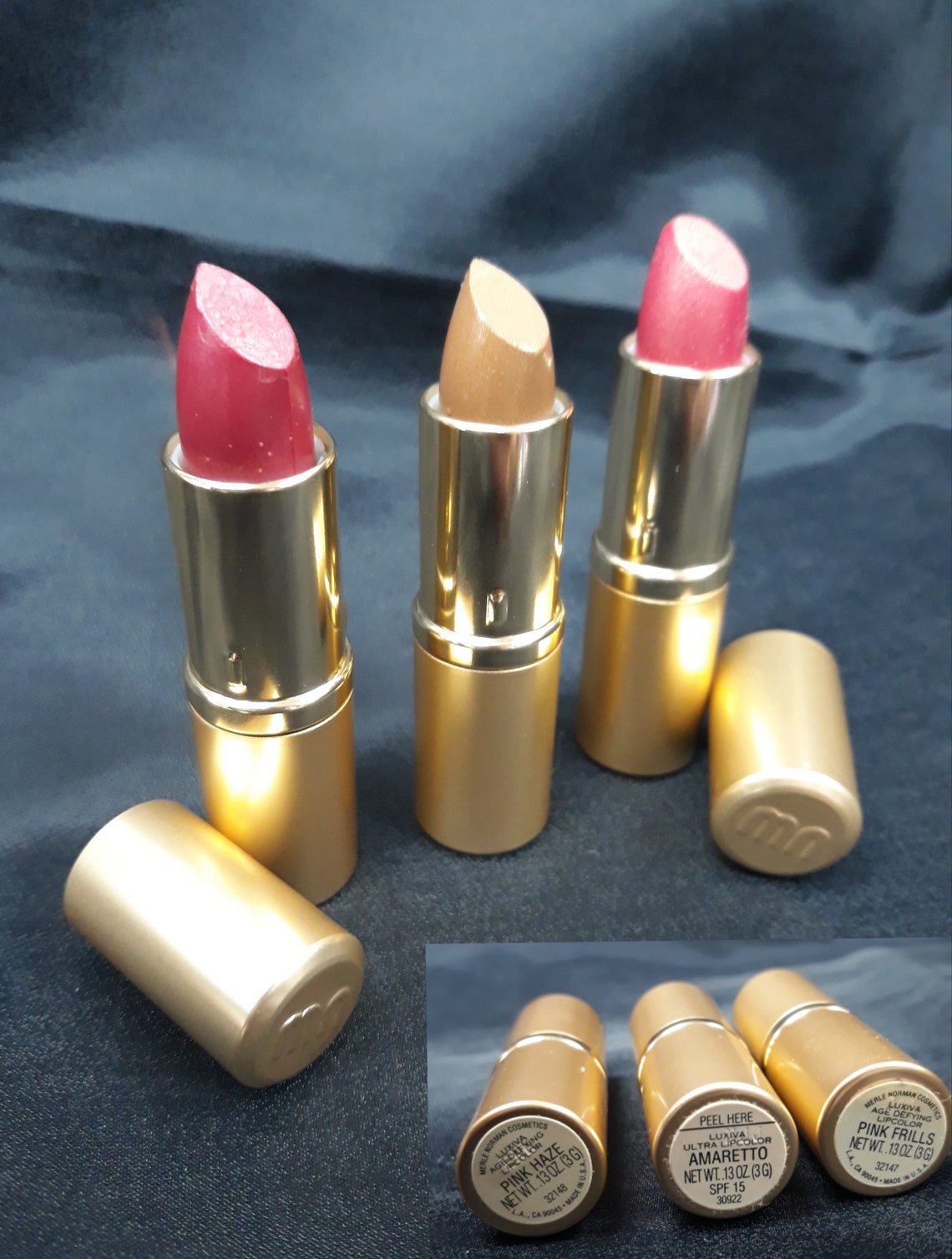 Merle Norman Luxiva Vintage Lipsticks - Etsy