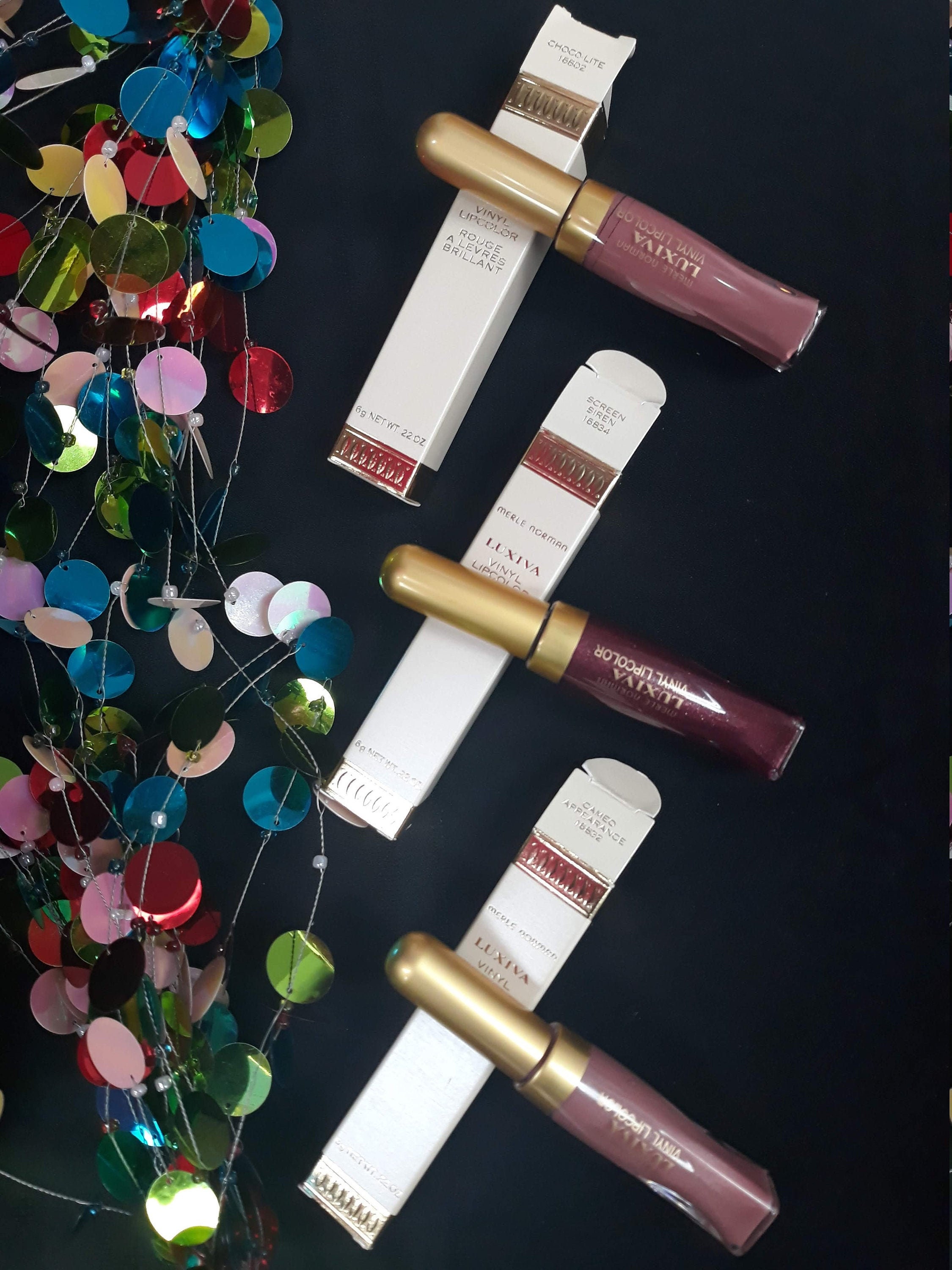 Merle Norman Vintage Luxiva Vinyl and Moist Lipcolor - Etsy