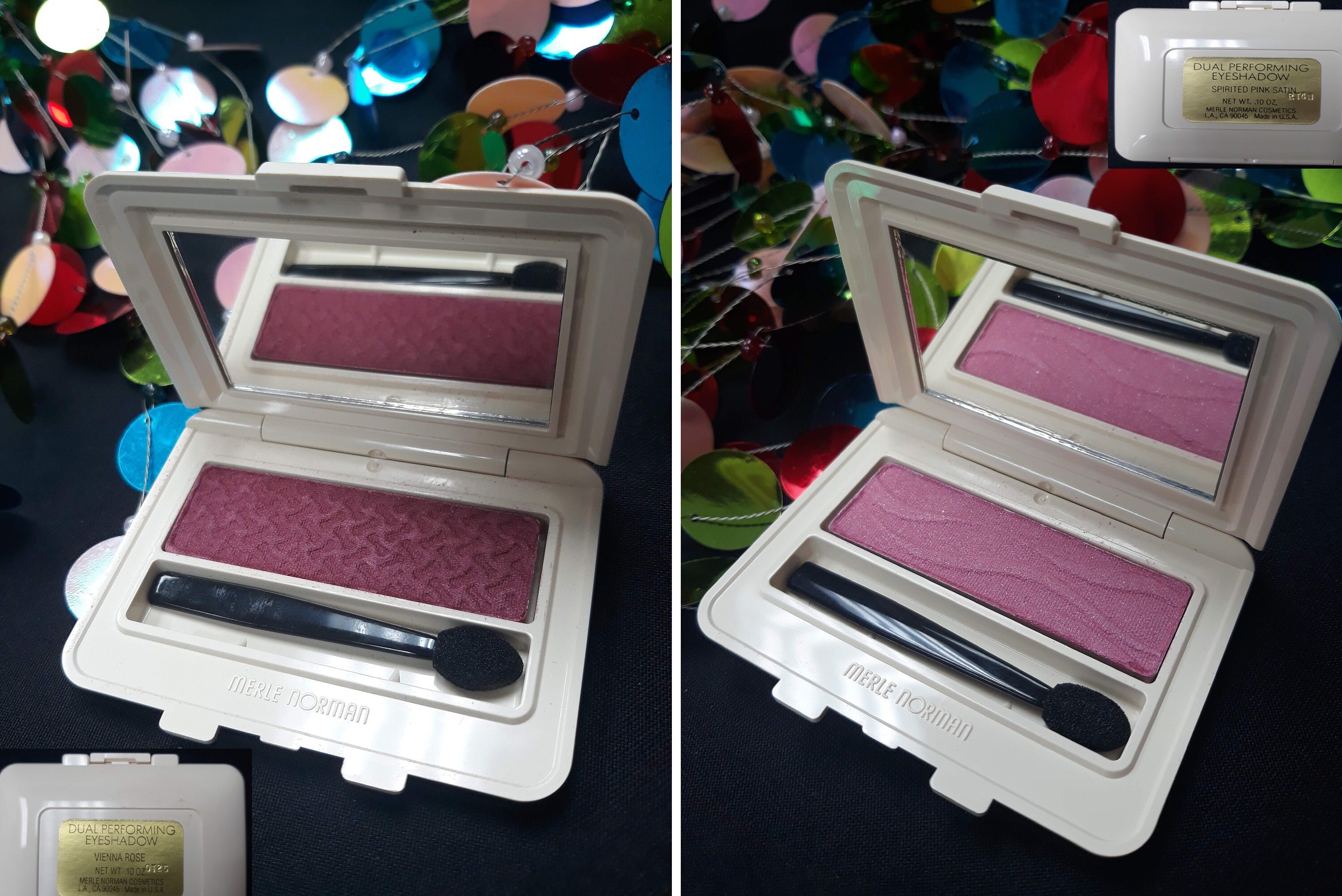 Merle Norman Cosmetics Luxiva Makeup Single Eye Shadow Compacts Browns ...