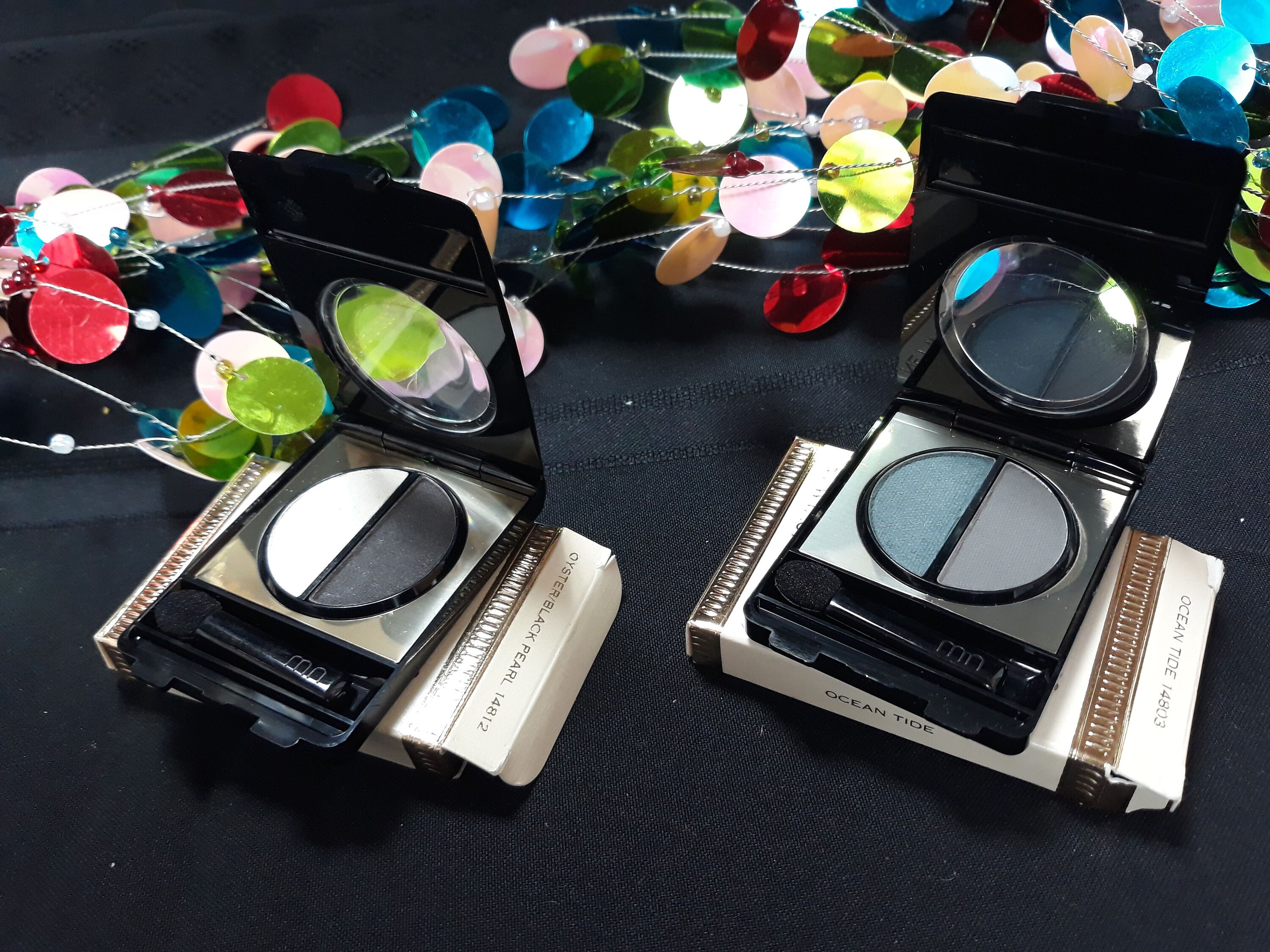 Merle Norman Cosmetics Luxiva Makeup Duo Eye Shadow Compacts 2 Shades ...