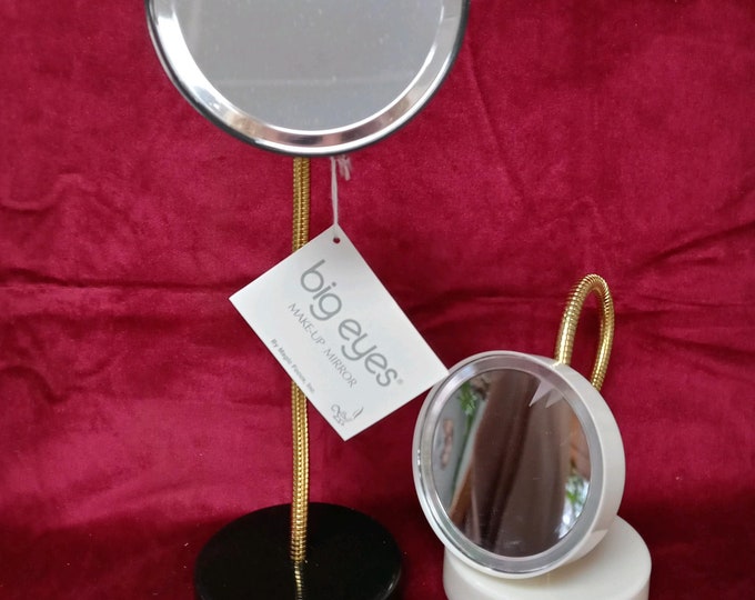 Merle Norman Magic Focus Big Eyes Adjustable Bendable Mirror Magifying ...