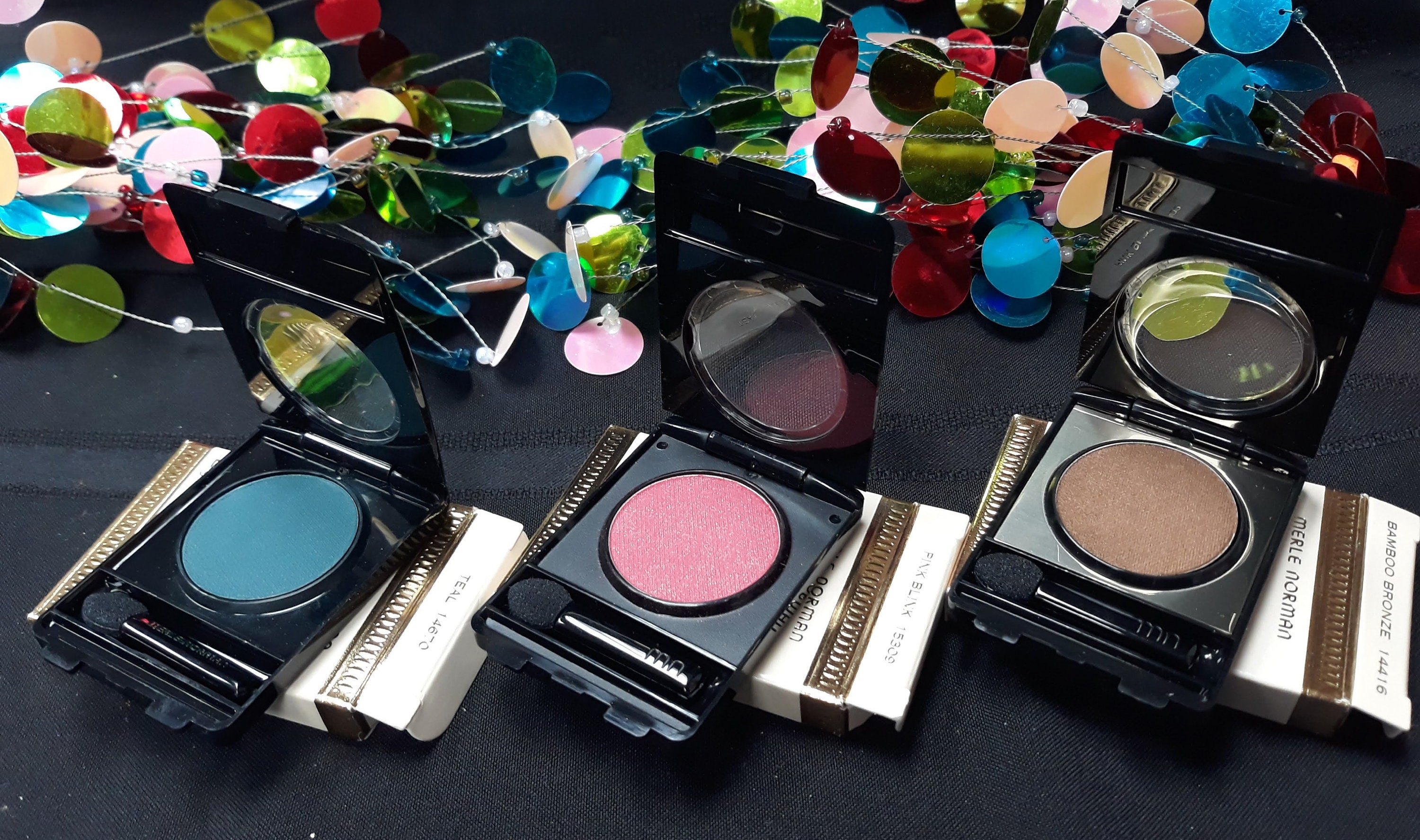 Merle Norman Cosmetics Luxiva Makeup Single Eye Shadow Compacts Browns ...