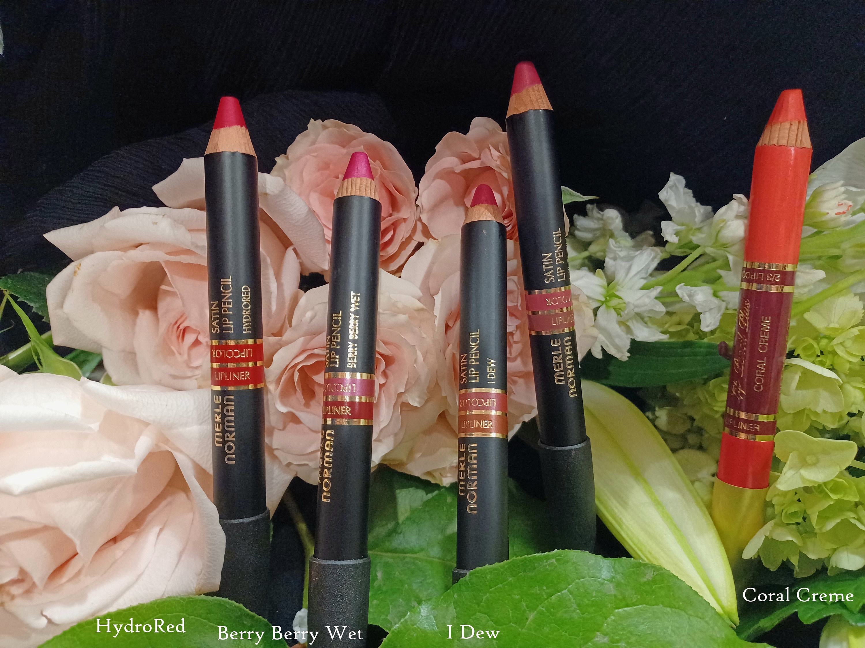 Merle Norman Luxiva Cosmetics Lip Color and Lip Pencil Liner Combo Duo ...