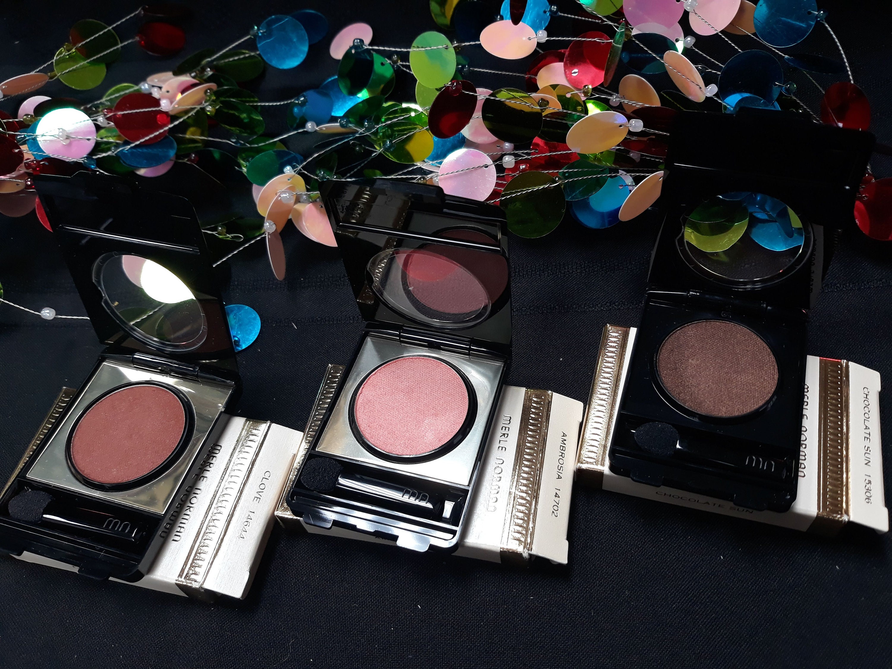 Merle Norman Cosmetics Luxiva Makeup Single Eye Shadow Compacts Browns ...