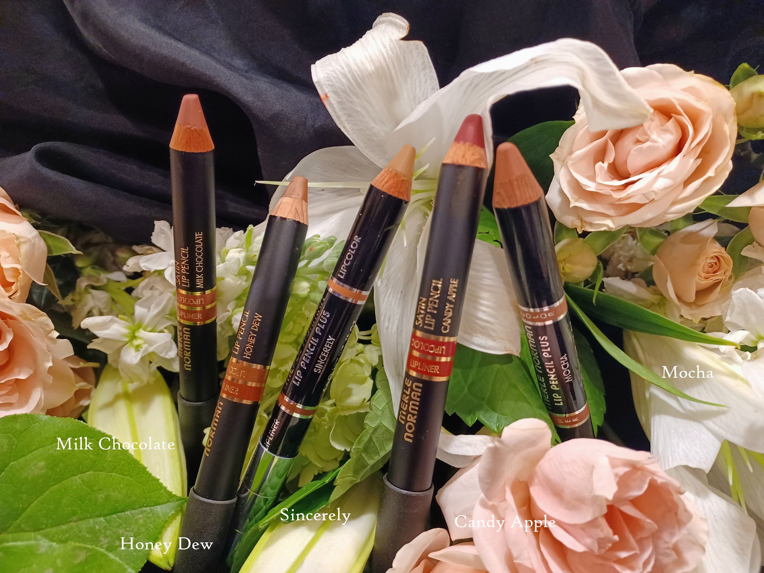 Merle Norman Luxiva Cosmetics Lip Color and Lip Pencil Liner Combo Duo ...