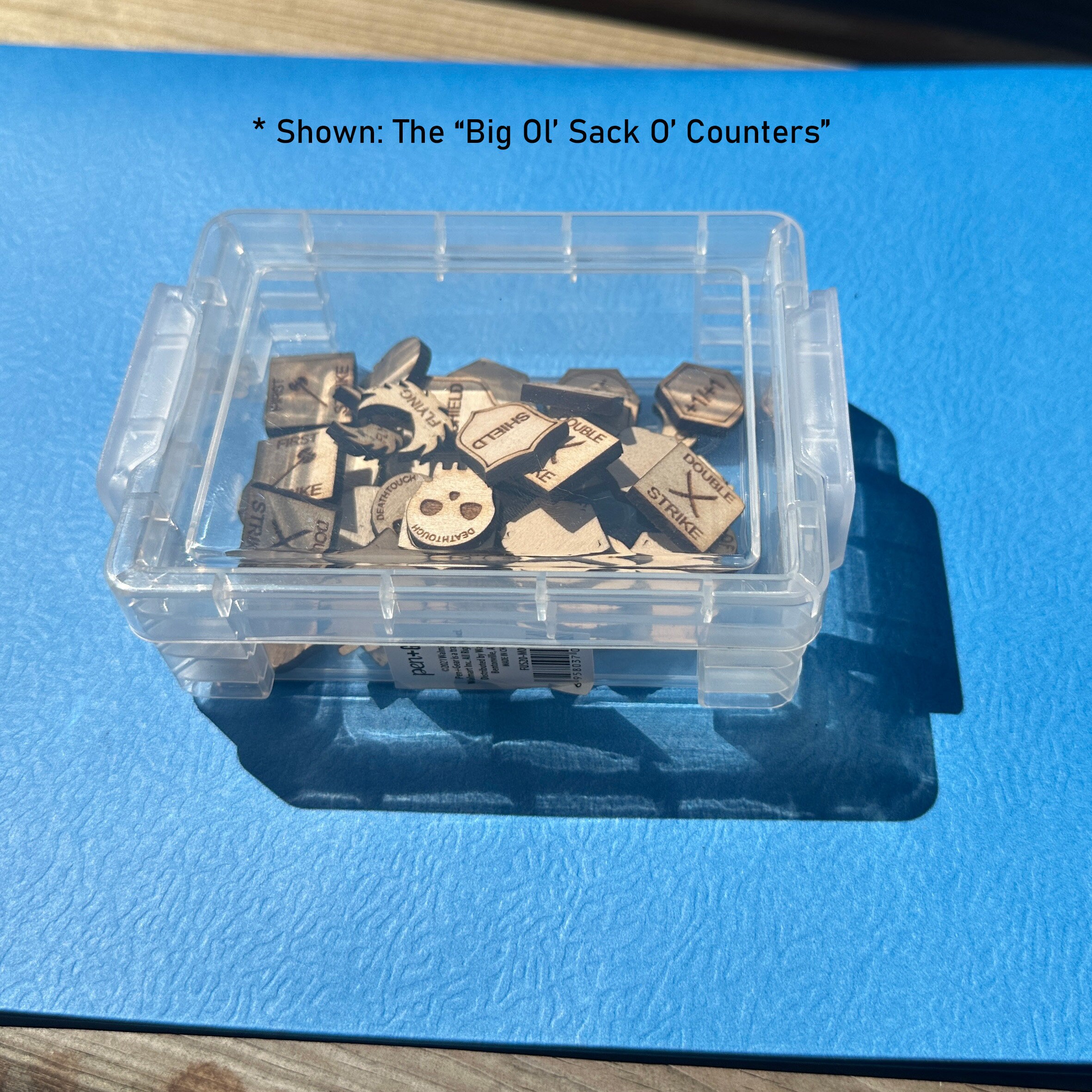 MTG -1/-1 - Magic the Gathering Counters - Custom Wood Laser Cut ...