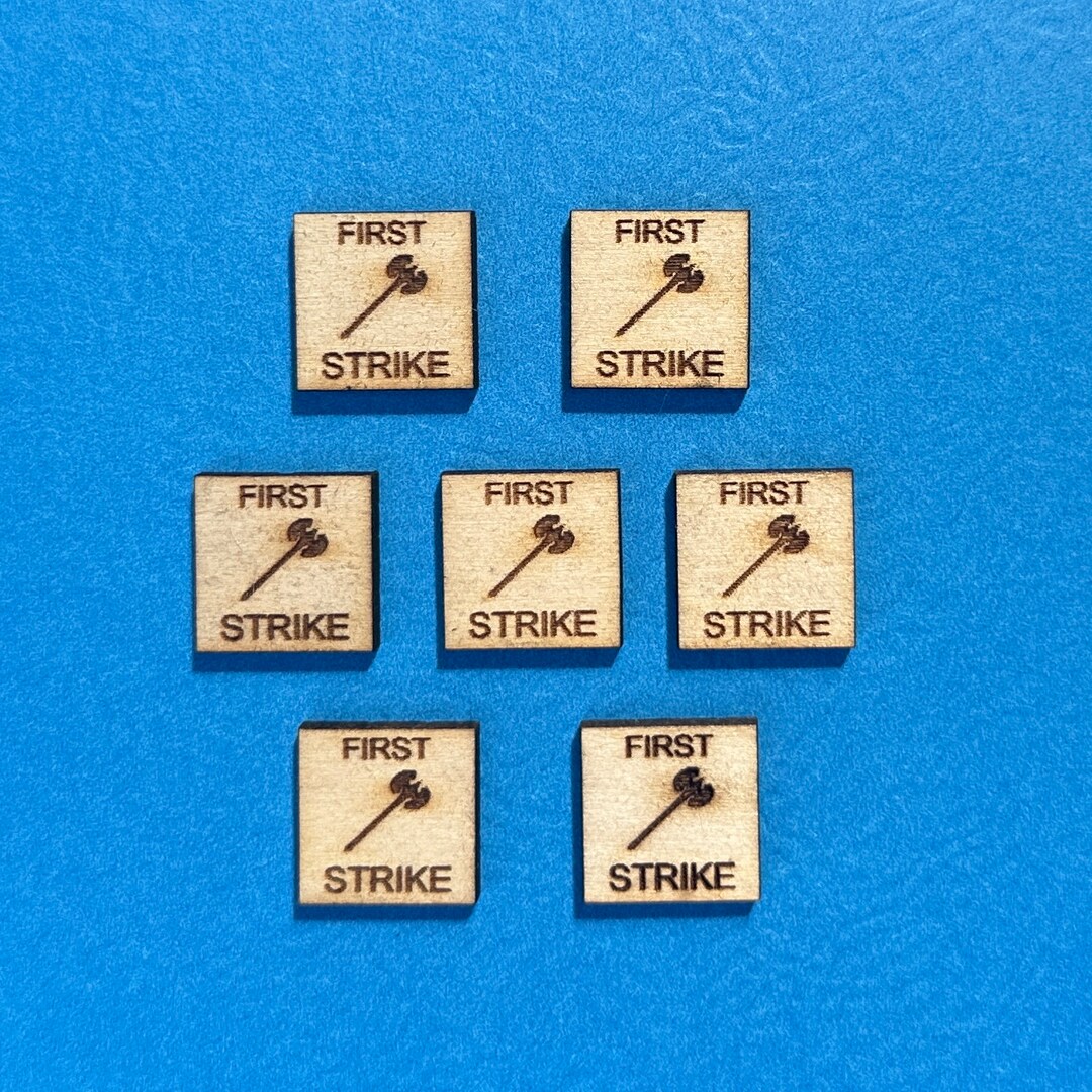 MTG First Strike Counters / Ability Trackers - Magic the Gathering ...