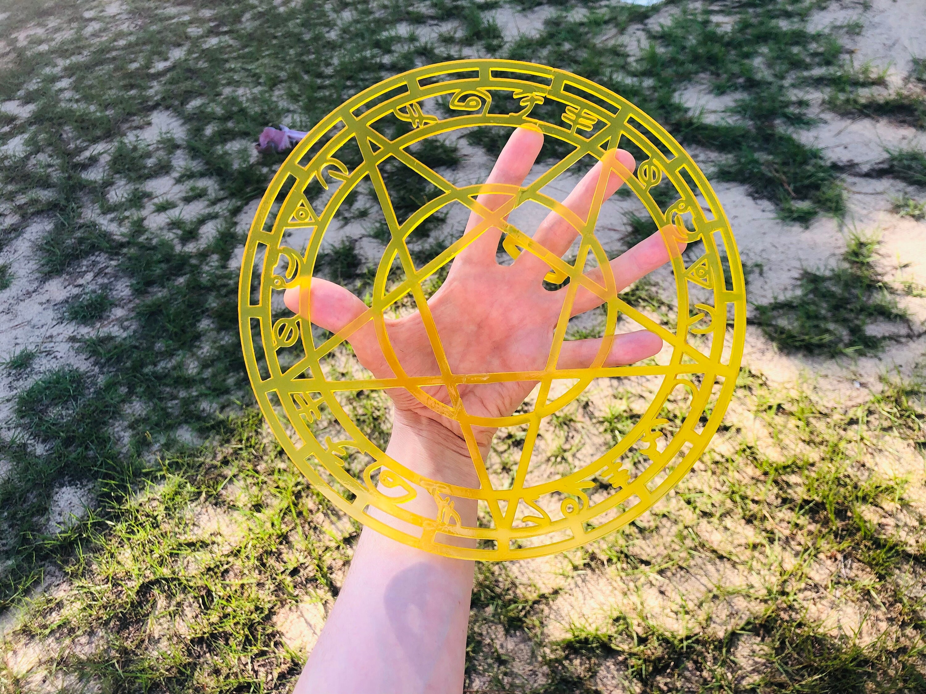 NEW Constantine Resin 3d Printed Spell Disk Replica custom - Etsy