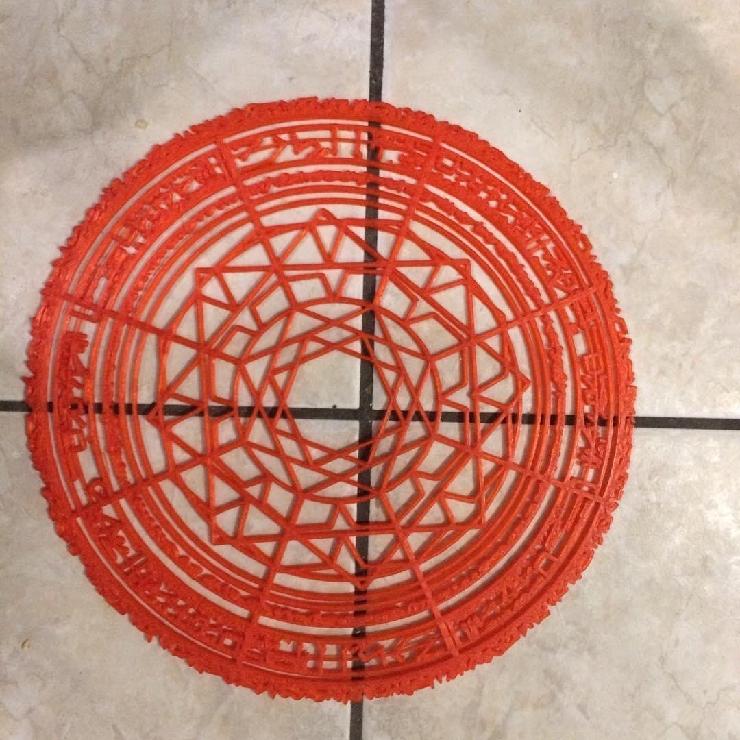 Ruby Rings of Raggadorr Doctor Strange Spell Disk 3D Print - Etsy