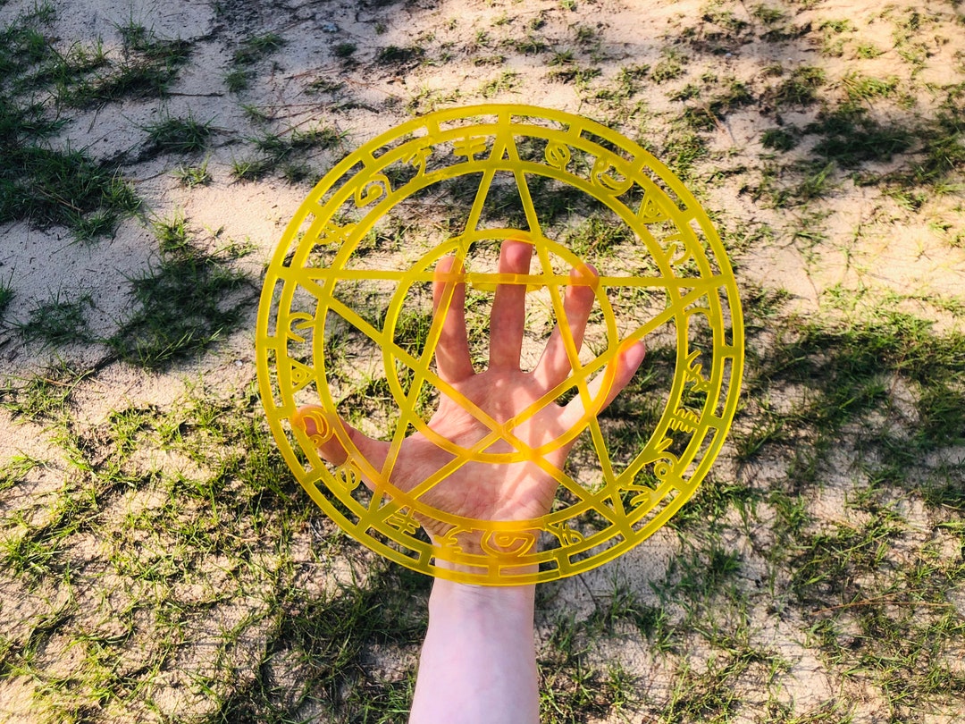 NEW Constantine Resin 3d Printed Spell Disk Replica (custom Spell Disks ...