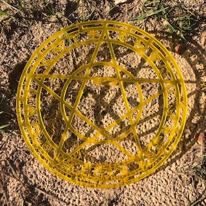 NEW Constantine Resin 3d Printed Spell Disk Replica (custom Spell Disks ...